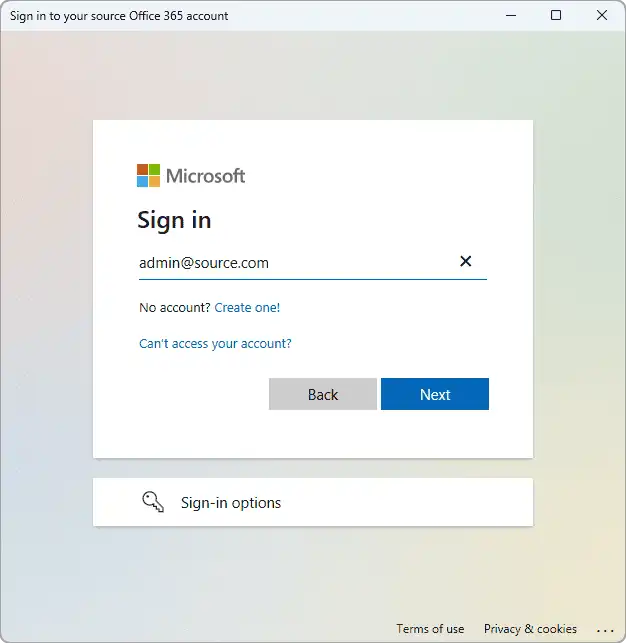 Microsoft Office 365 OAuth 2.0 (modern authentication) support